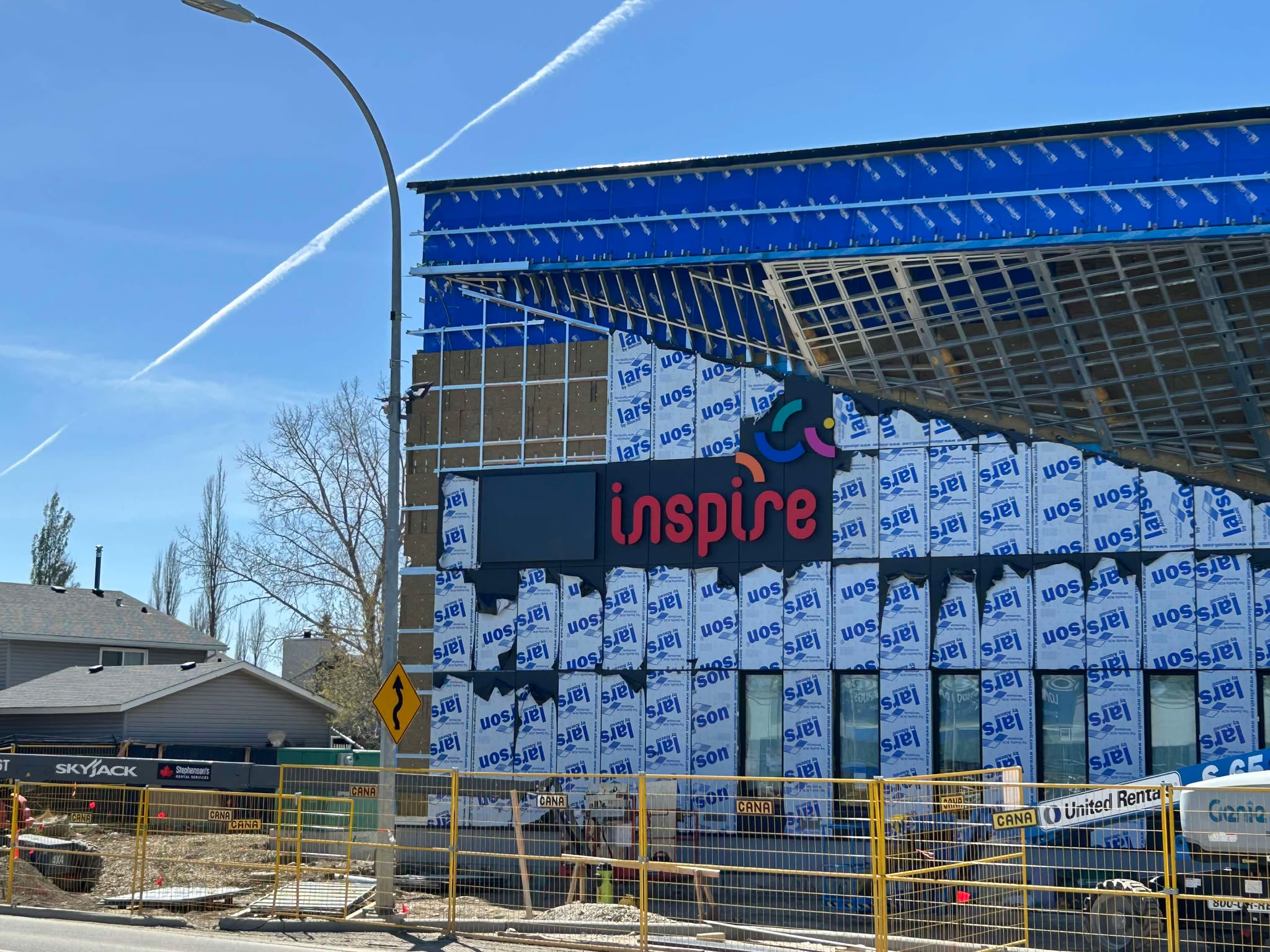 New signage marks progress for Inspire - DiscoverAirdrie.com - Local ...