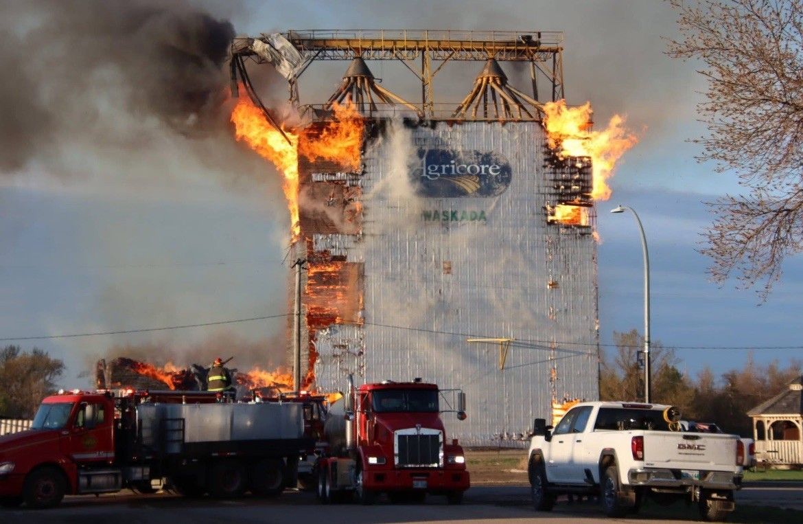 Lightning strike sparks destruction, but teamwork and training prevent ...