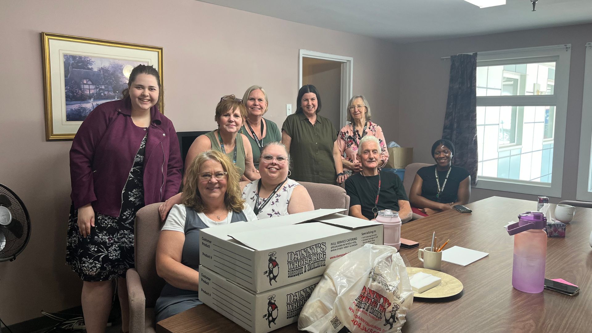 'Devoted women with servant's hearts' are this month's lunch break ...
