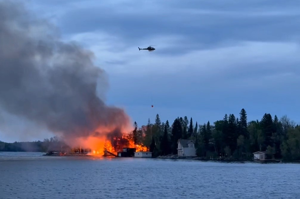 Blaze destroys Falcon Lake cottage, RCMP investigating - CHVNRadio ...