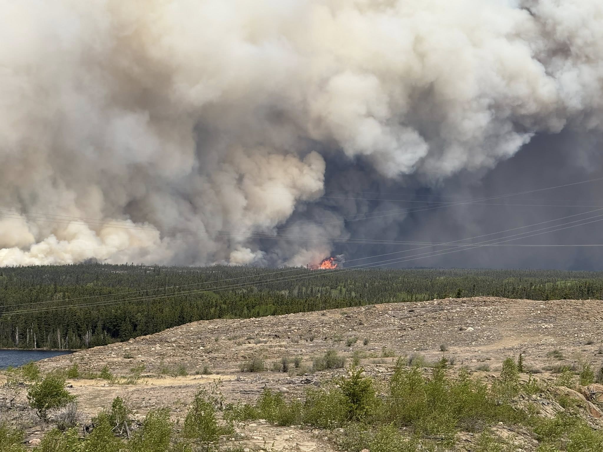 Water bombers grounded due to drones, Premier urges safety - Classic107 ...