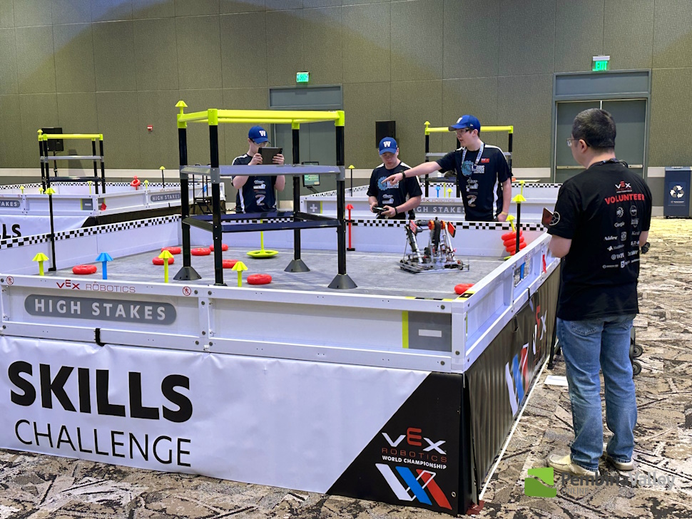 Morris robotics team snags first autonomous win point of the season at ...
