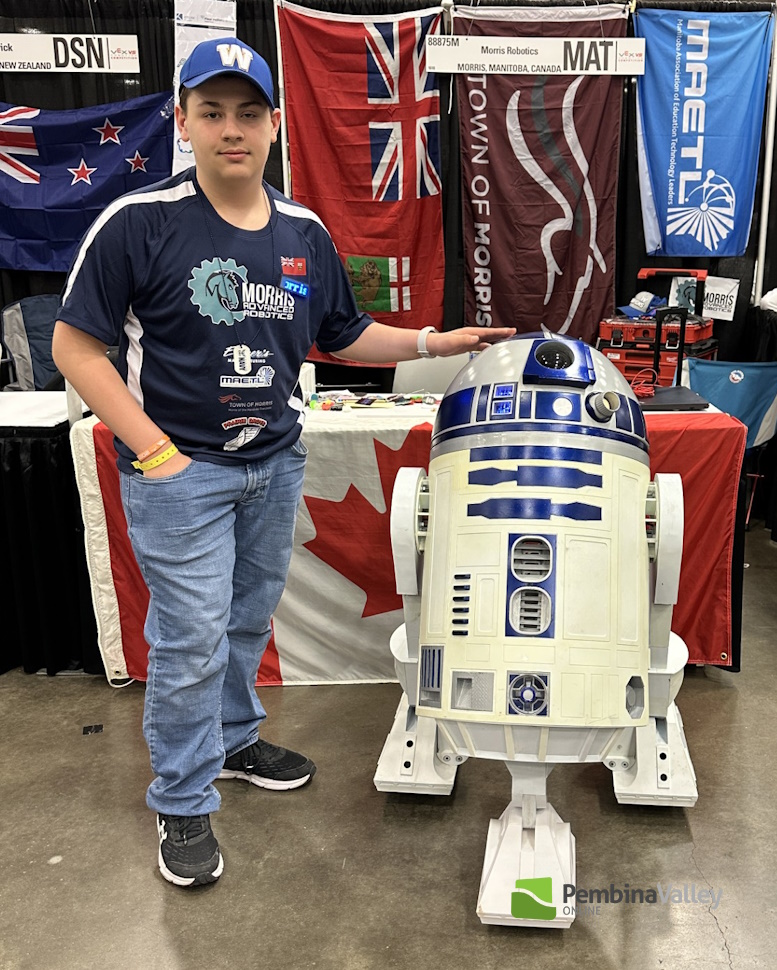 Morris robotics team snags first autonomous win point of the season at ...