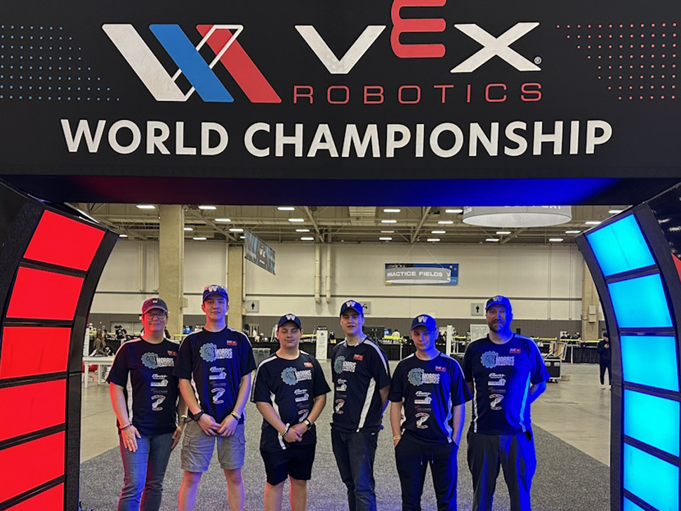 Morris robotics team wraps up showing on the World stage ...