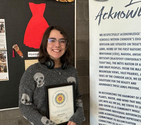 Ecole Olds High School student receives honourable mention for ...