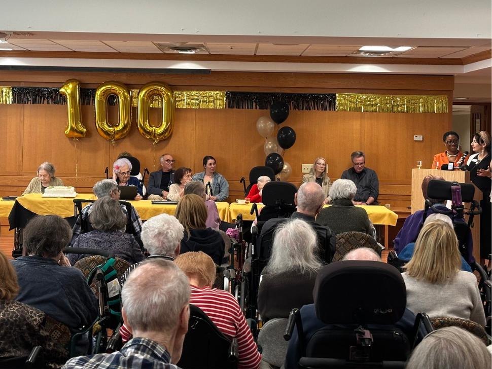 Simkin Centre celebrates eight centenarians in heartwarming party ...