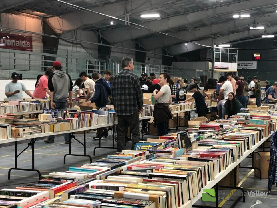 Books, books, and more books! SCRL Book Sale is underway ...