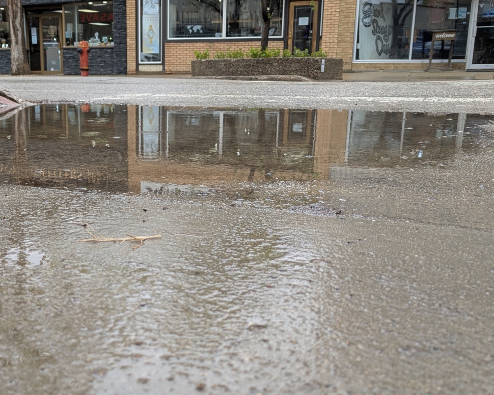 Rain lingering around Weyburn, but sunshine on the way ...