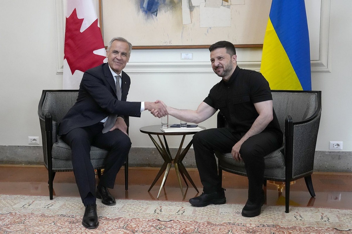 Carney reaffirms Canadian support for Ukraine in first meeting with ...