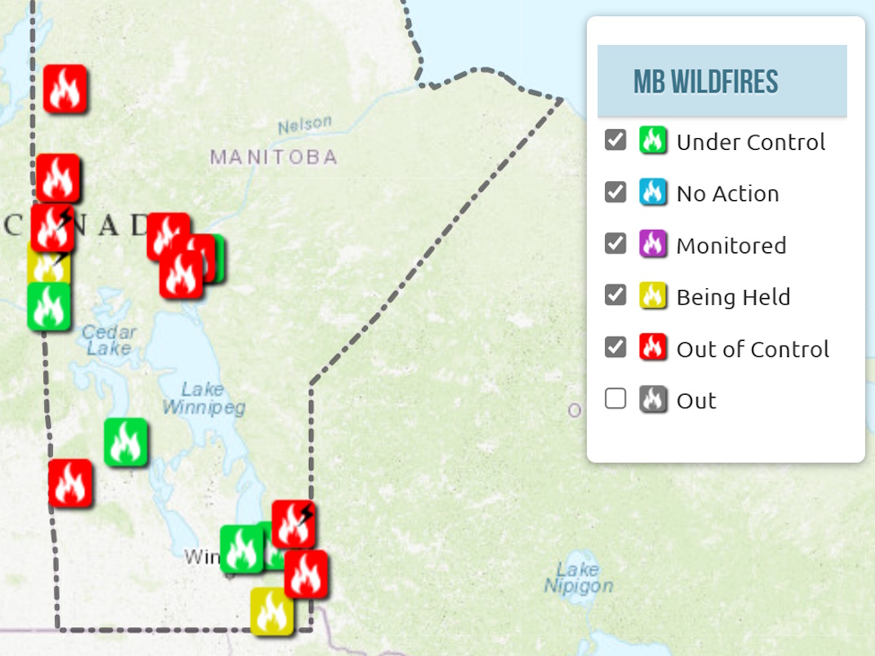 Fire Bulletin #14: Majority of the province has a high fire danger ...