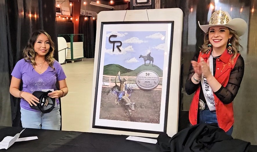 Art of Keely Wildman featured on limited edition Lions Rodeo poster ...
