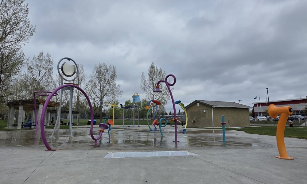 Okotoks Spray Park ready to open, but only once it's warm enough ...