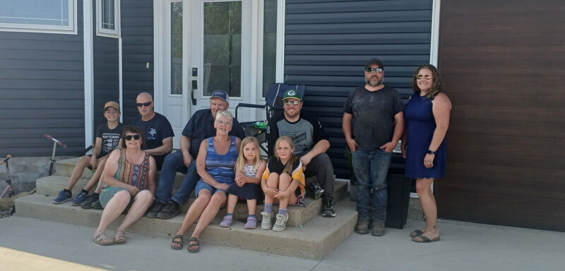 Gilbertson Family celebrates end of seeding with a delicious Meal in ...