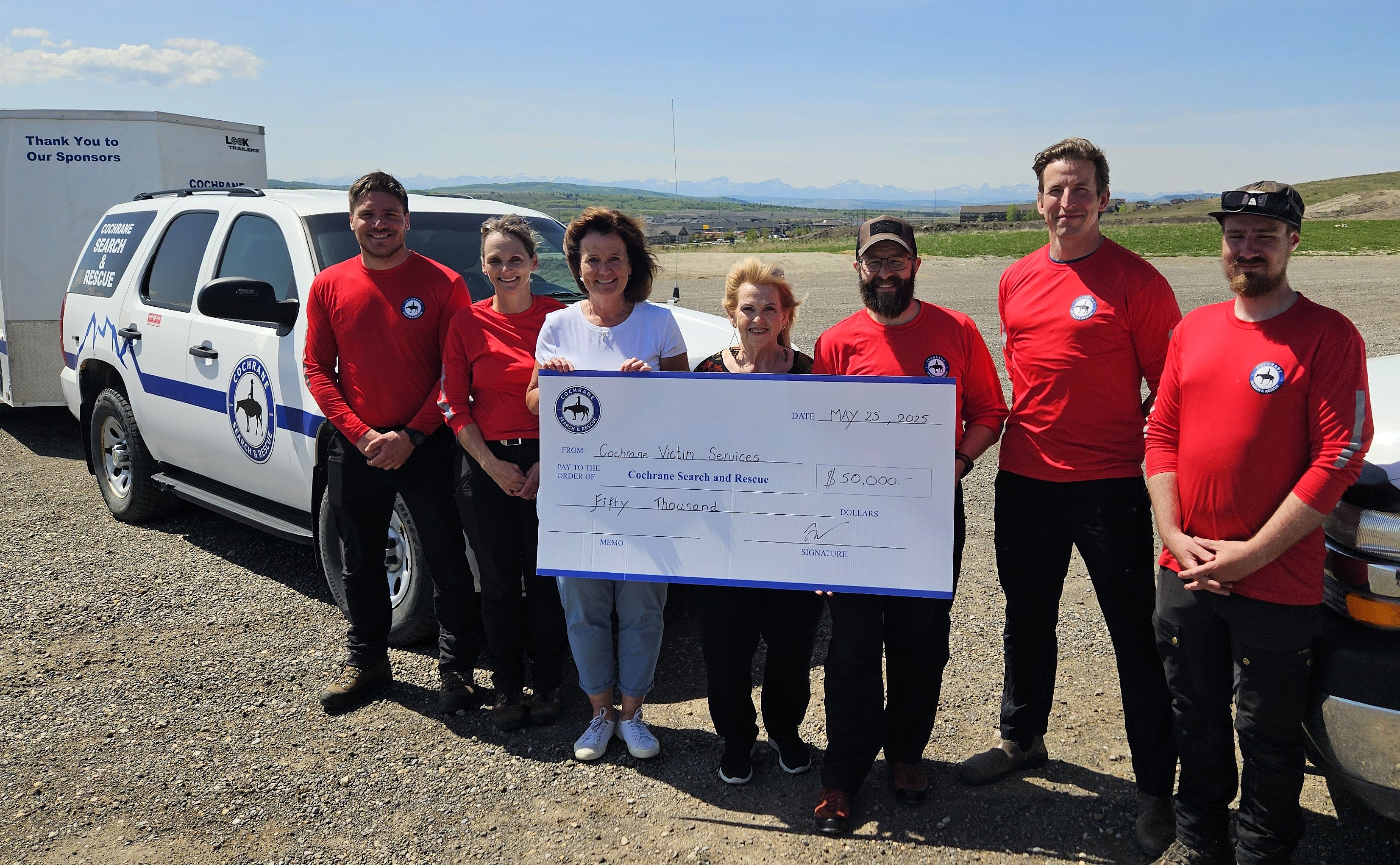 Cochrane Victim Services' farewell gift to SAR will help save lives ...