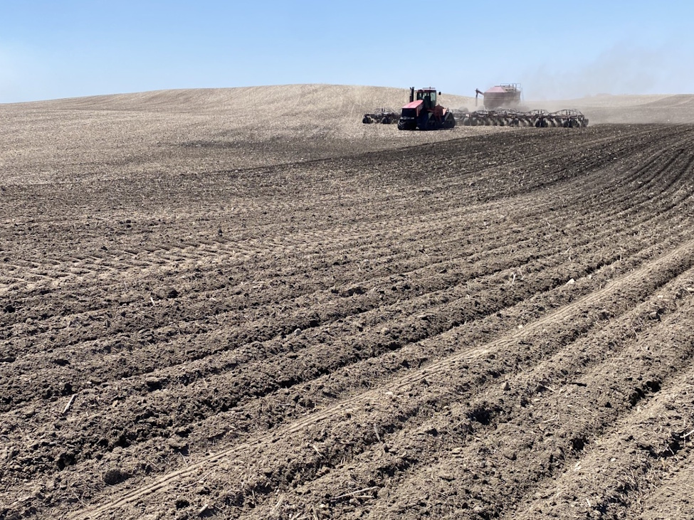 Seeding in full swing for some farmers today on 05-05-2025 ...