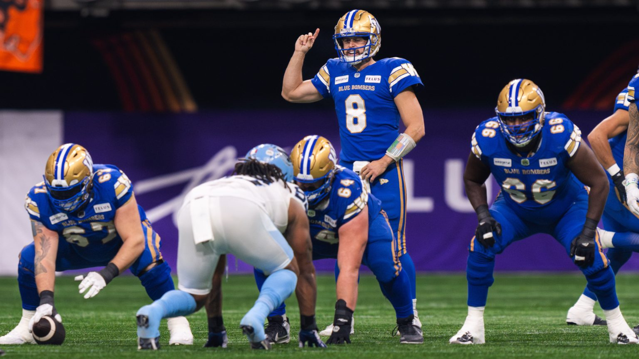 Blue Bombers sign quarterback Collaros to a one-year extension ...