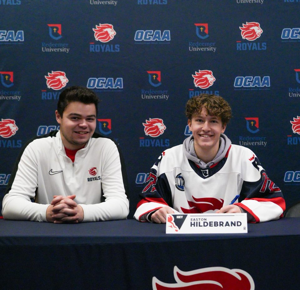 Thunder goalie Hildebrand named Buck Matiowski Memorial Scholarship ...