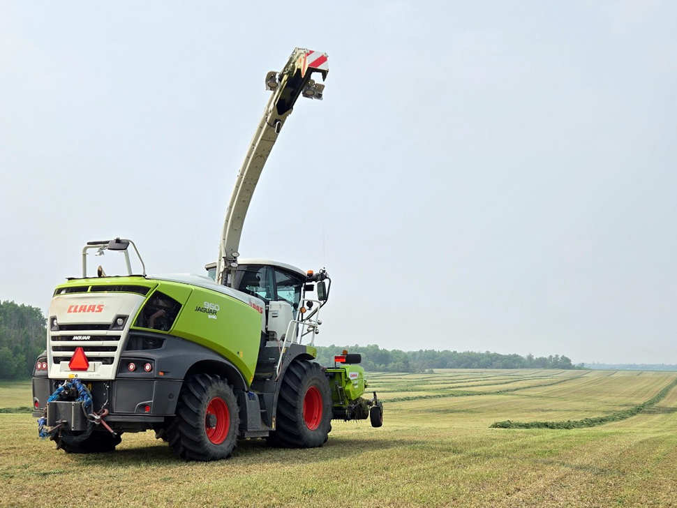 First cut of hay yields very good results in southeast ...