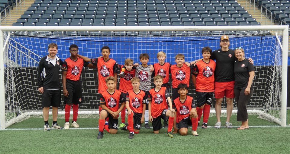 U13 Premier 2 Morden Eagles coming together as a team ...