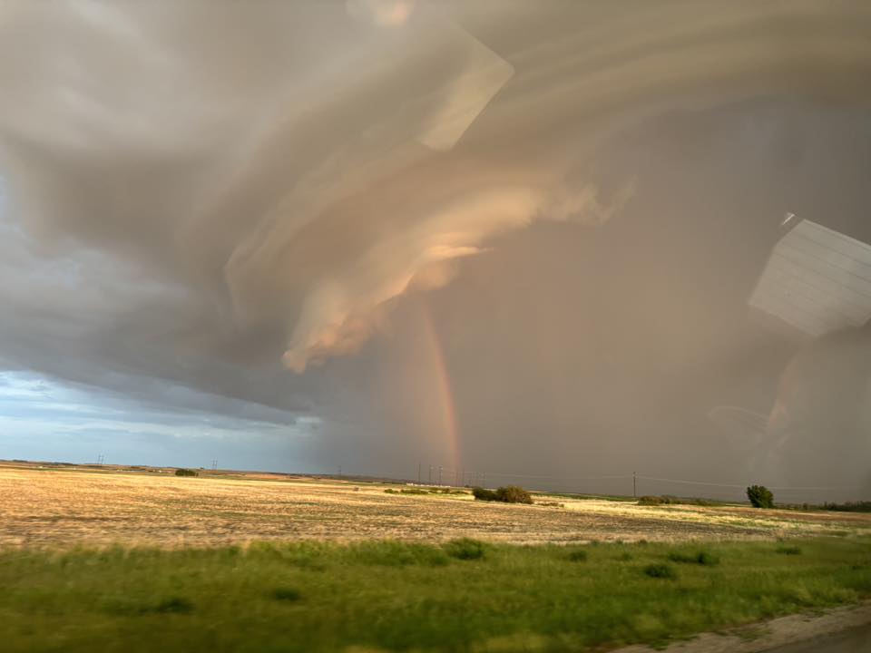 Thunderstorm brings heavy rain, hail, and funnel cloud report near ...