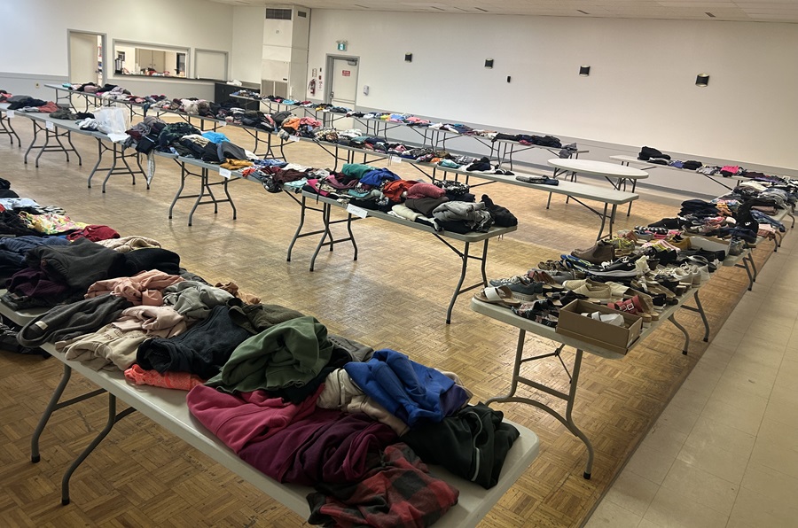 Community clothing drive in Kindersley sparks emotional reaction ...