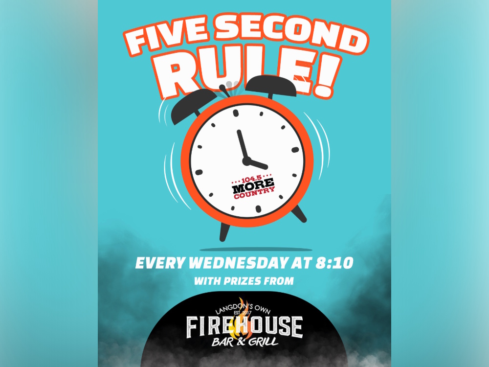 Five Second Rule back on 104.5 More Country - StrathmoreNow.com - Local ...