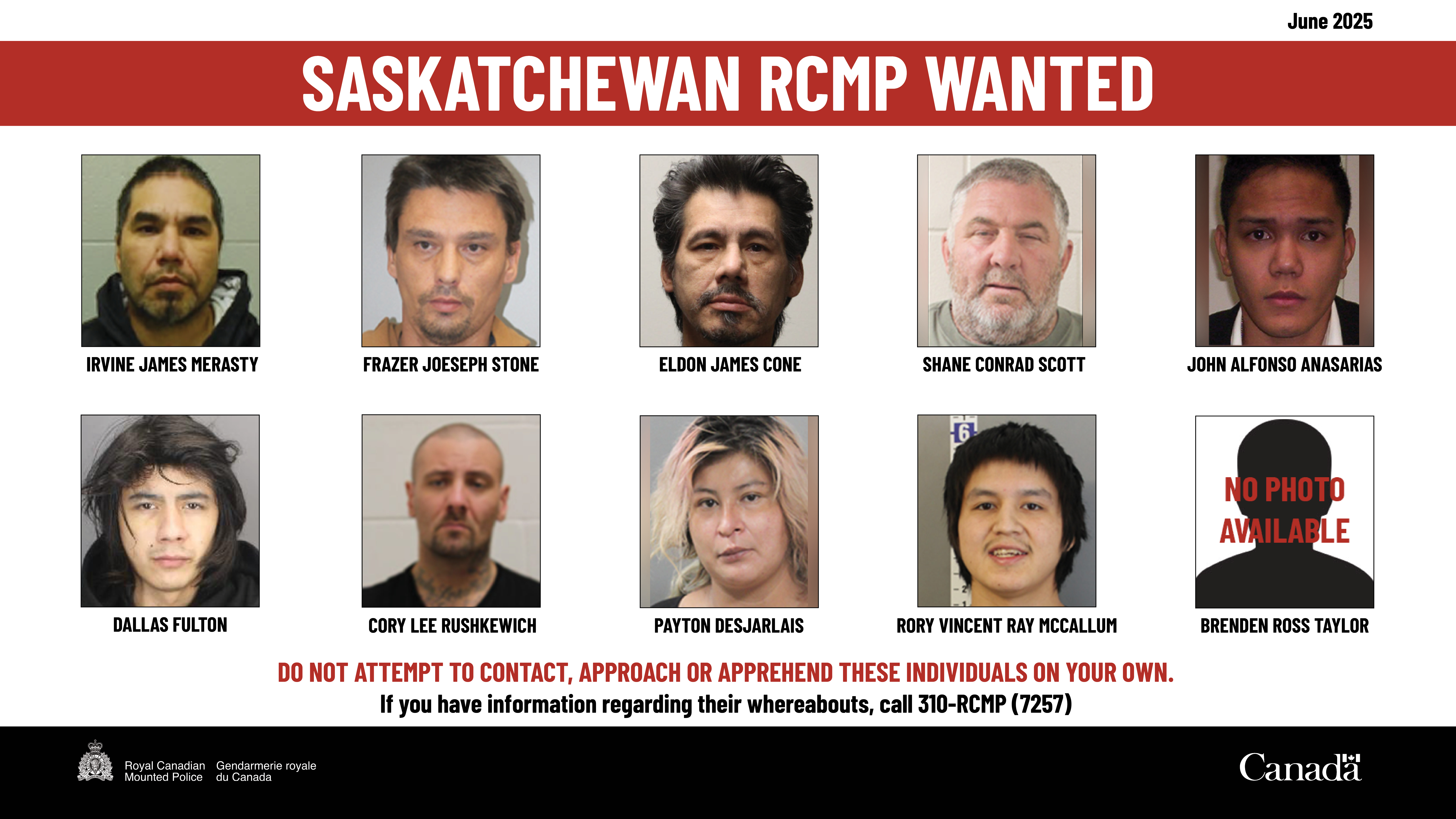 Violent offenders sought in West-Central Sask.: RCMP most wanted list ...