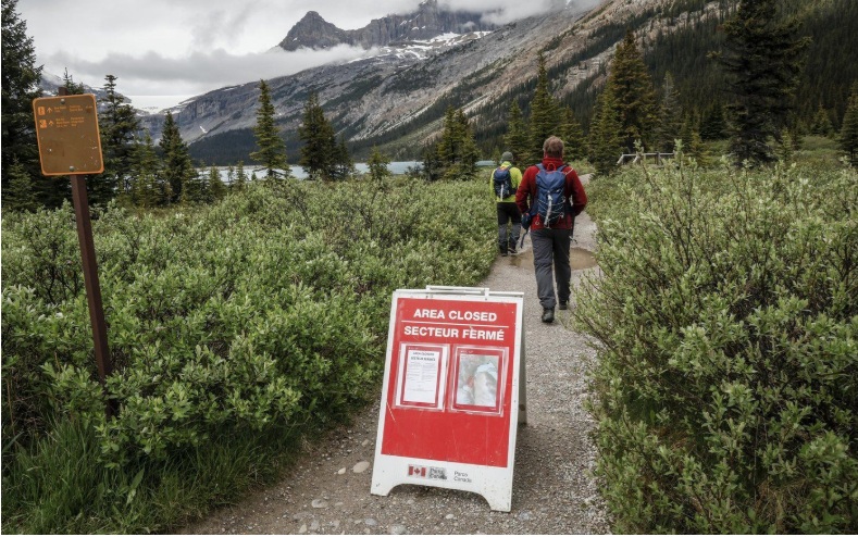 Parks Canada says site of fatal rockfall in Banff National Park remains ...