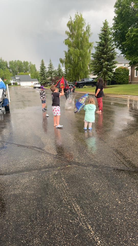 Thunderstorm brings heavy rain, hail, and funnel cloud report near ...