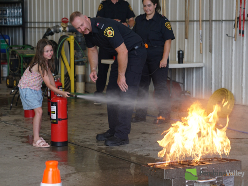 Fun and fire safety at the Carman Dufferin Fire Department Open House ...