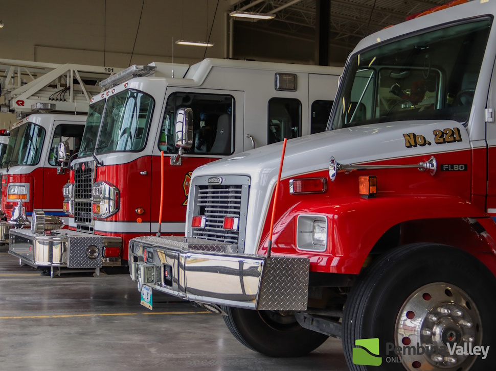 Winkler Fire Department responds to vehicle fire during Grad Parade ...