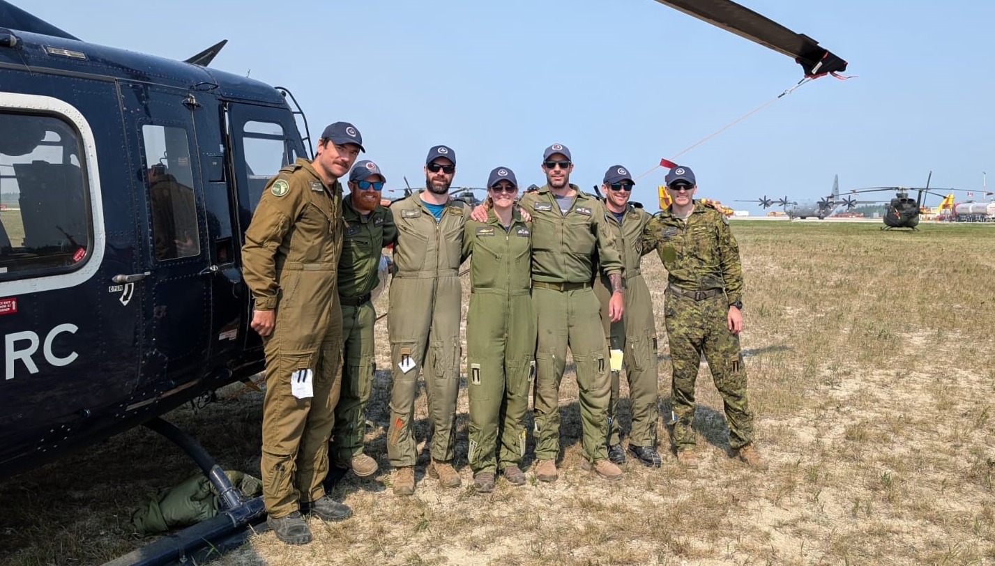 Captain Jon Phipps pilots harrowing Manitoba wildfire rescue mission ...