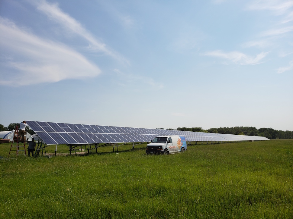 Powertec Solar: Harnessing solar power for rural Manitoba ...