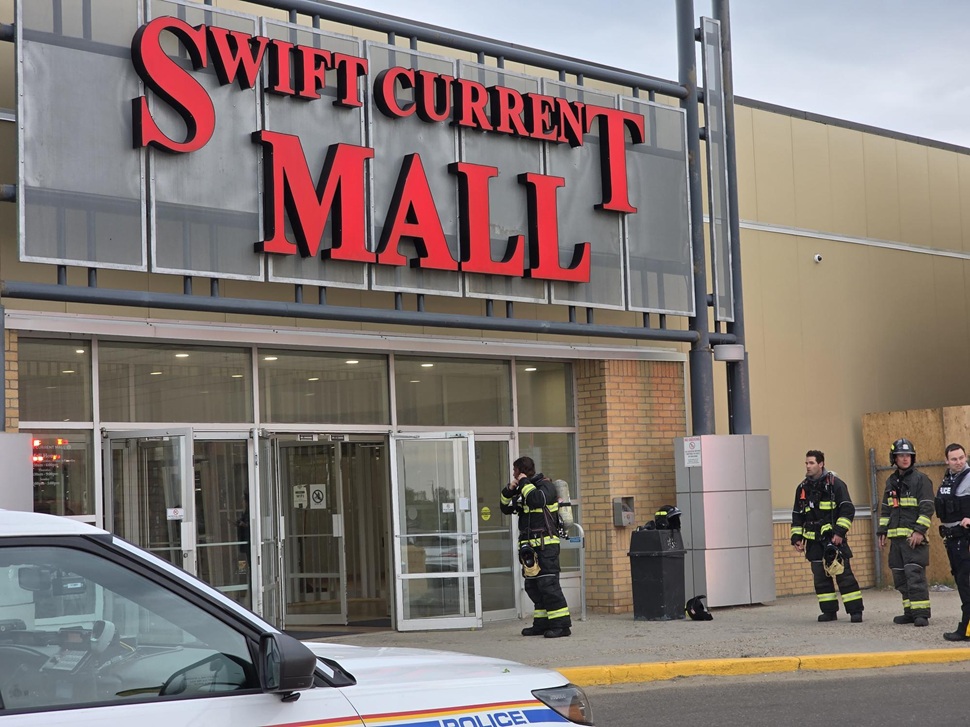 Fire on aisle two - Swift Current Mall fire details ...