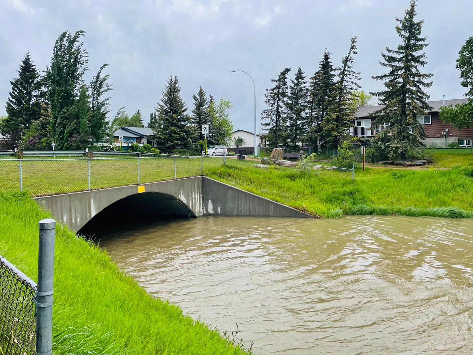 Stay back from the water: Airdrie issues storm pond warning ahead of ...