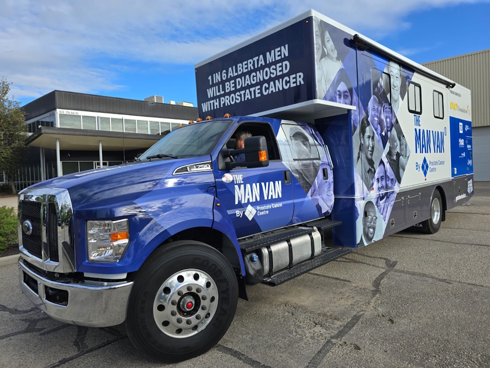 Don’t miss the MAN VAN at the Ponoka Stampede today ...