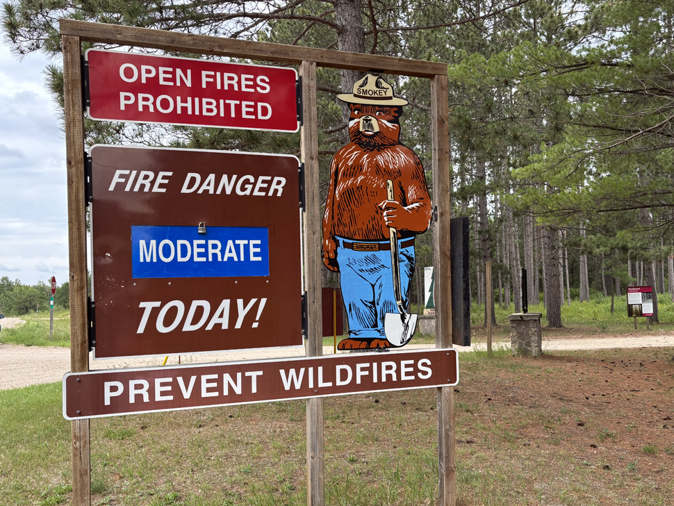 Dry weather is raising the fire danger level in Manitoba ...