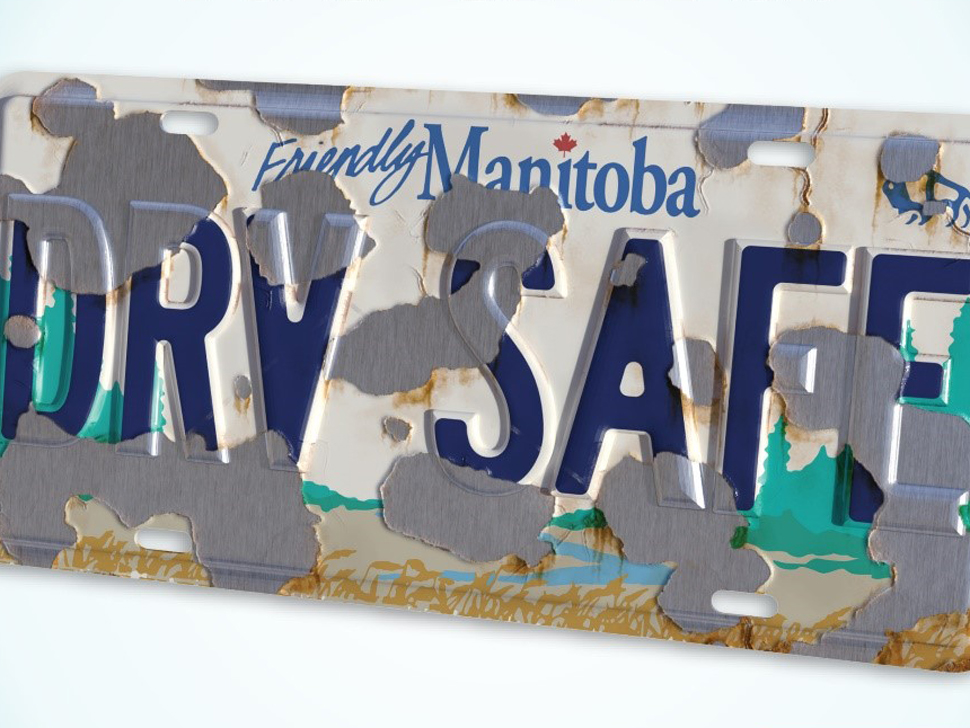 MPI reminds Manitobans to replace peeling license plates ...