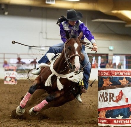Barrel racing sensation Melayna Lockie loving life from the back of a ...