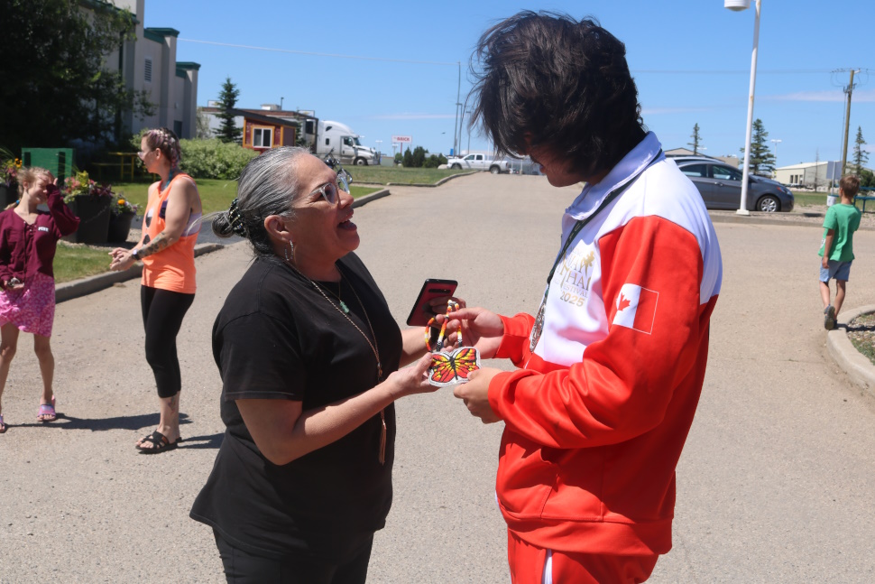 Cameron Billy returns after winning silver medal in Italy ...