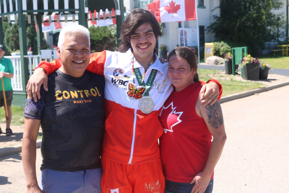Cameron Billy returns after winning silver medal in Italy ...
