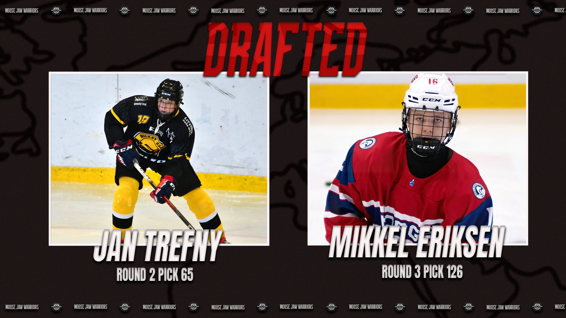 Warriors add Trefny, Eriksen at CHL Import Draft - DiscoverMooseJaw.com ...