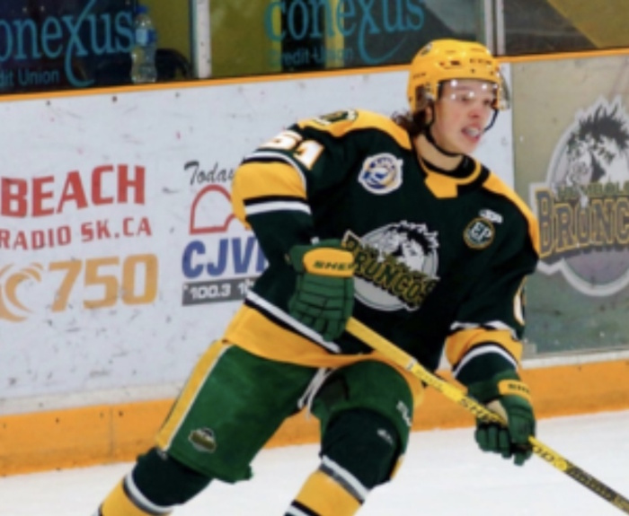 Ex-Bronco Matthew Perkins attending Vancouver Canucks Development Camp ...