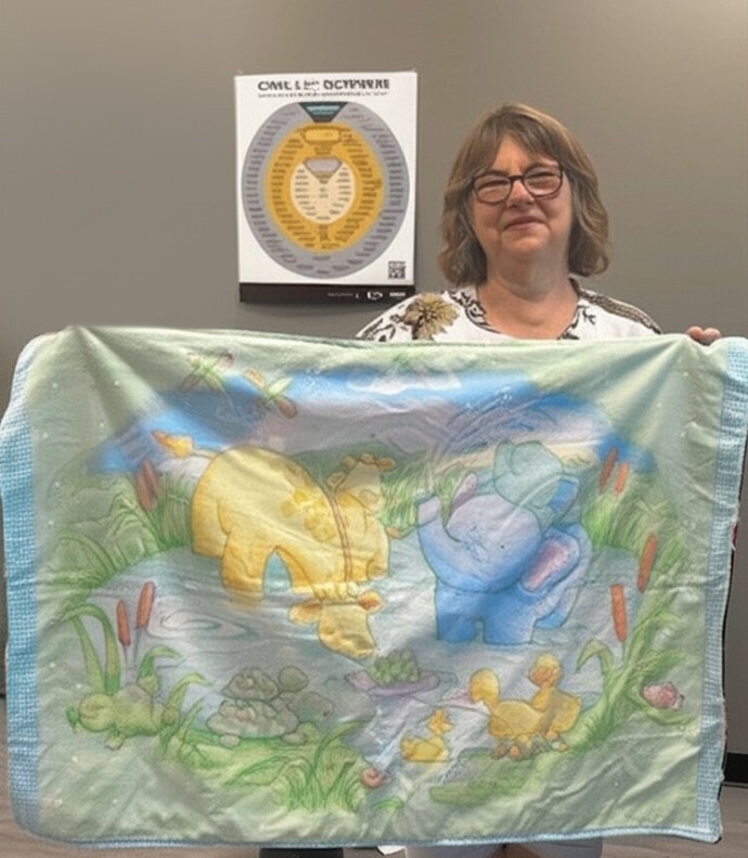 Cozy blanket donation brings comfort to crisis victims - CochraneNow ...