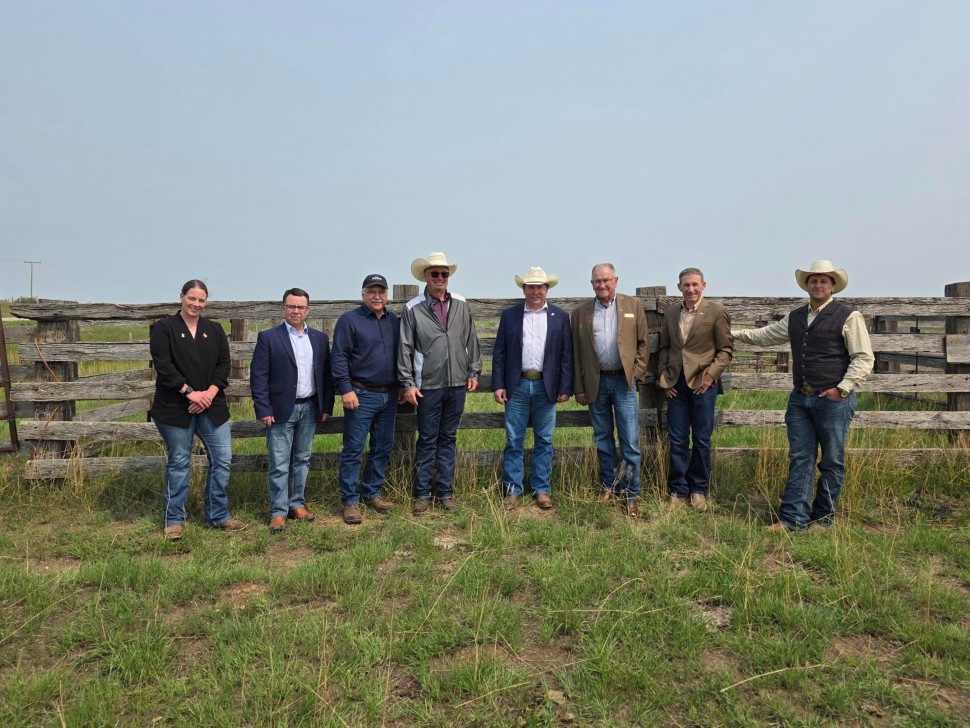 Agriculture Minister Daryl Harrison updates producer groups on ...