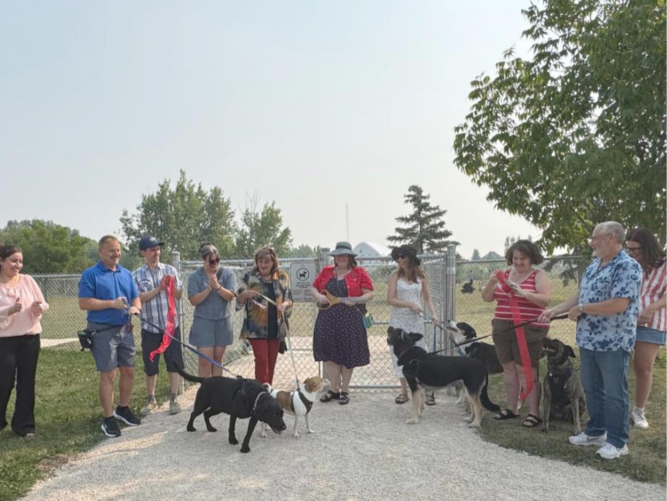 New year-round off-leash dog park opens in Whyte Ridge - Classic107 ...
