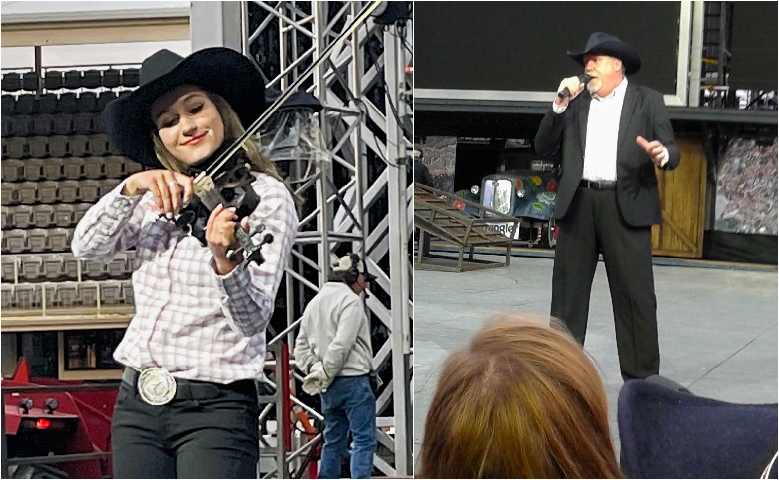 Fiddle and flair: Cochrane pair shine in Grandstand spectacle ...