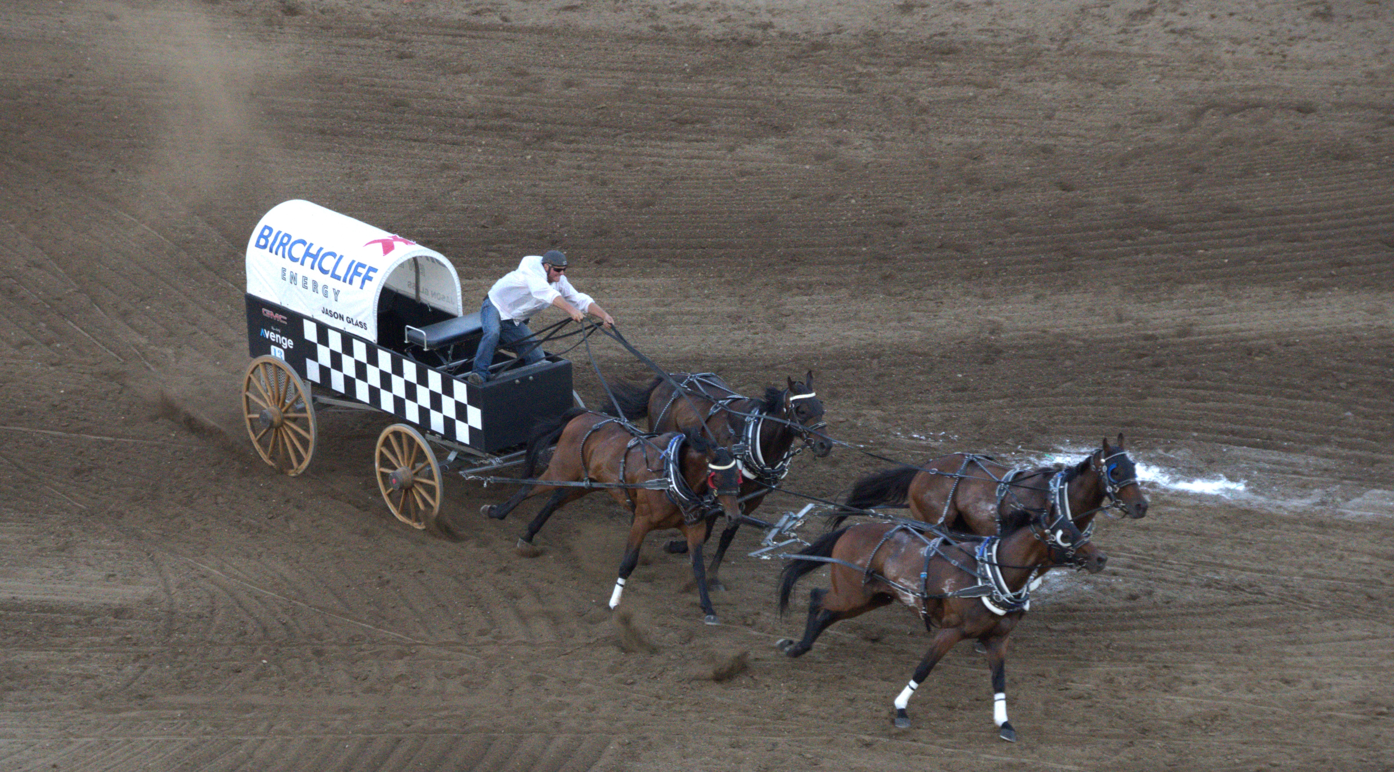 The top 3 Chuckwagon drivers have been decided for the $50,000 dash for ...
