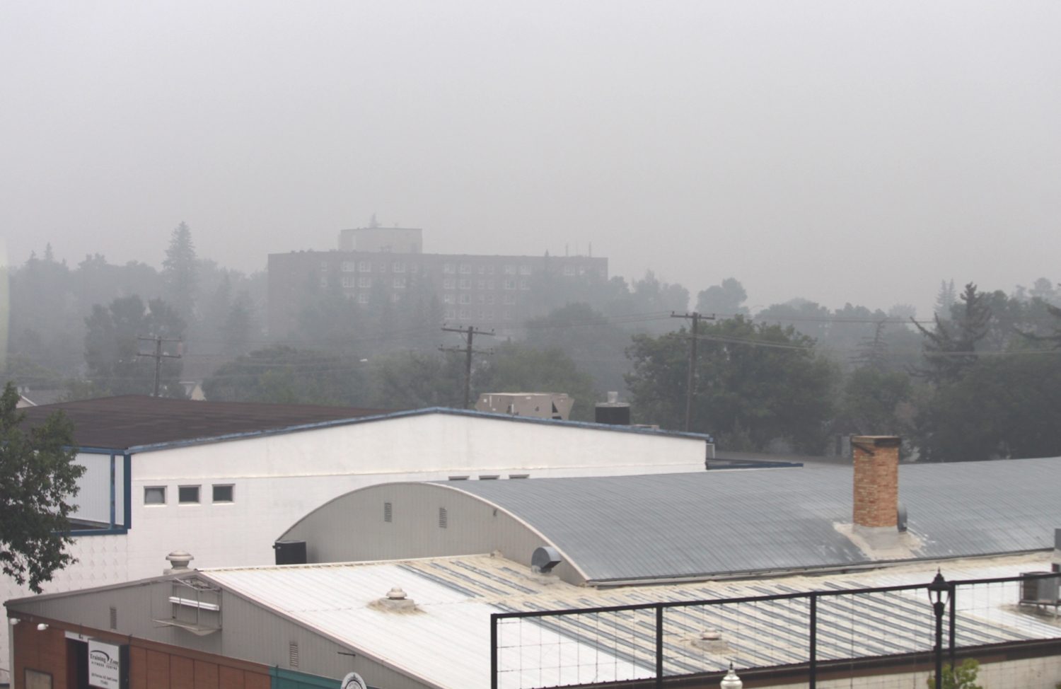 Very poor visibility and air quality in Swift Current due to wildfire ...