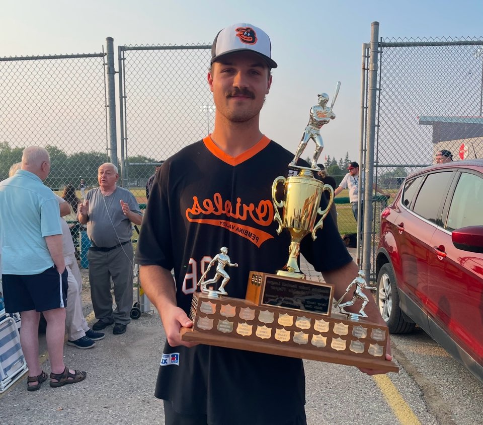 Orioles slugger Owen Goertzen named MJBL MVP - PembinaValleyOnline.com ...